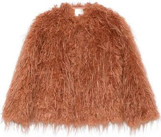 Forte_Forte Daunenjacke - Braun