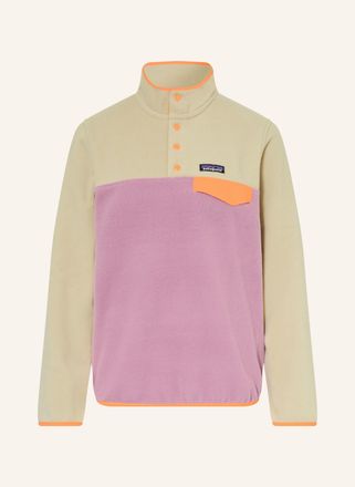 Patagonia Fleece-Troyer Snap lila
