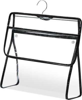 Valiclud Wasserdichter PVC Hängebeutel Große Aufbewahrungstasche Für Duschraum Und Badezimmer Mit Haken Für Ordnung In Haushalt Und Schlafsaal Transparent