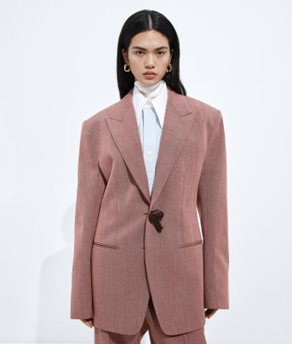 Bottega Veneta Veste En M&eacute;lange De Laine Et De Lin - Bottega Veneta