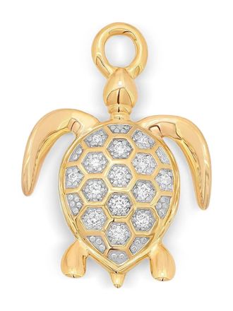 Sara Weinstock Meeresschildkr&ouml;te mit Diamanten - Gold