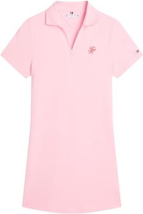 Tommy Hilfiger Robe courte polo en coton m&eacute;lang&eacute;