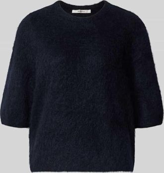 Gestuz Strickpullover aus Mohair-Mix mit 1/2-Arm Modell debbie