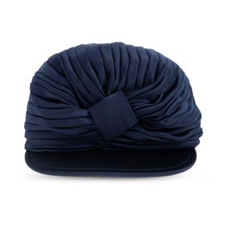 Dsquared2 Femme, Accessoires, Bleu, Taille: ONE Size Casquette avec plissage