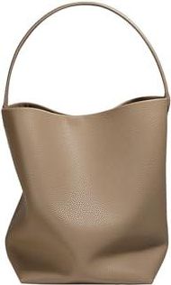 Generic Grands sacs seau en daim/cuir pour femmes, style r&eacute;tro, souples et pratiques, id&eacute;aux pour le travail et le shopping