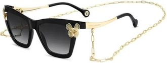 Carolina Herrera Femme, Accessoires, Noir, Taille: 54 MM Lunettes de soleil