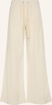 7 For All Mankind Pants Utility Pull On Wide Leg Wide Leg Fit weiss