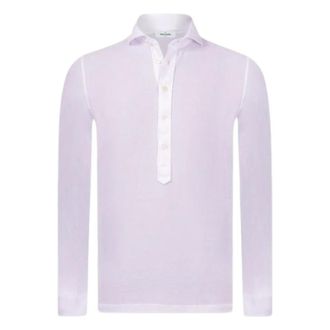 Gran Sasso Five-Button Piqu&eacute; Polo - - Tops - Herren - Wei&szlig; - XL