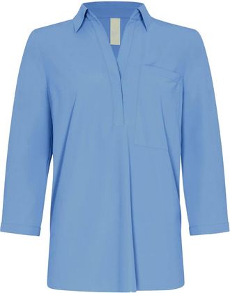 JapanTKY Japan Tky, Femme, Blouses et Chemises, Bleu, Taille: 36 FR Akime Bluse Technojersey