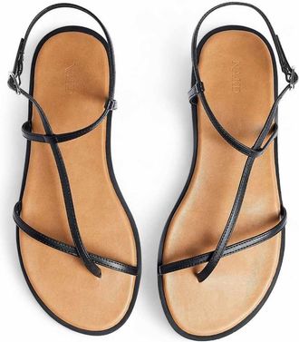 NA-KD Riemensandalen in Schwarz