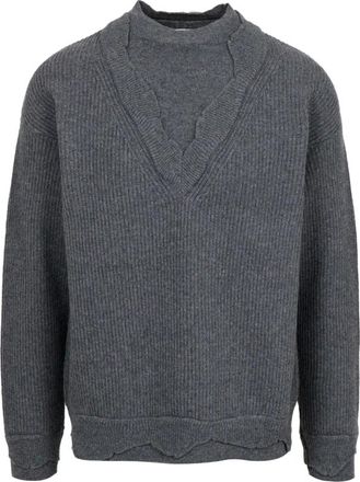 Laneus Homme, Pulls, Gris, Taille: L Laneus Sweaters Grey