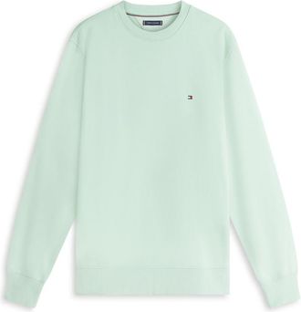 Tommy Hilfiger Festes Sweatshirt aus Baumwolle mit kleiner Flag-Stickerei in