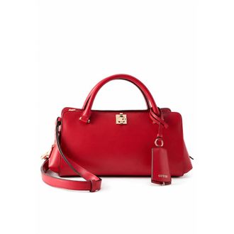Guess Audrey Satchel - Femme - Sacs - Rouge - Taille: ONE Size