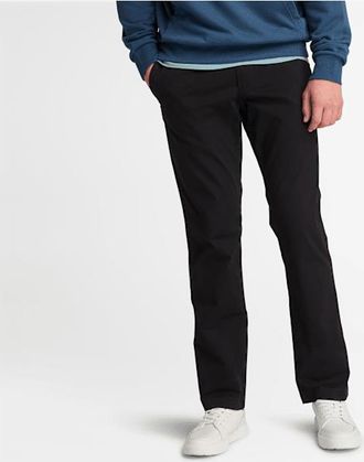 Timberland Gerade Topsfield Chinohose aus Twill f&uuml;r Herren in Schwarz, Herren, Schwarz, Gr&ouml;&szlig;e