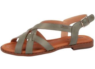 Pikolinos Sandales en Cuir pour Femmes Algar W0X, Pointure:42 EU, La Couleur:Vert