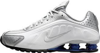 Nike Shox R4 White/White-METALLIC Silver 45.5 EU