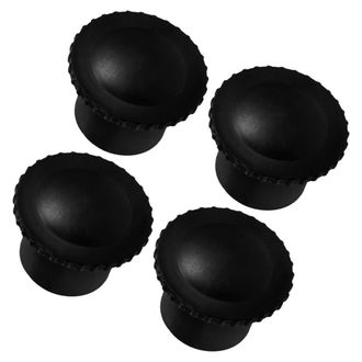 BESPORTBLE 4 St&uuml;ck W&auml;schest&auml;nder Endkappen aus Langlebigem PP Kunststoff Universelle Kleiderb&uuml;gel Endst&uuml;cke f&uuml;r Gardinen und Kleiderstangen Einfache Montage ruts