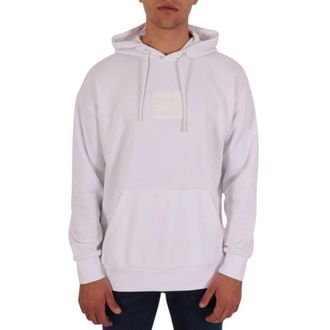 Karl Lagerfeld Logo Hoodie - - Sweatshirts & Hoodies - Herren - Wei&szlig; - L