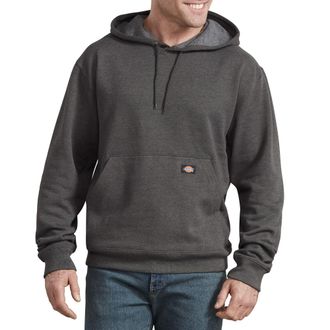 Dickies Herren Big Tall Pullover Hoodie Fleece-Jacke, Dunkles Erika, Large