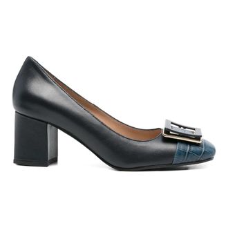 Sergio Moretti Klassischer Pumps mit geschlossenem Zehenbereich - - Shoes - Damen - Blau - 38 EU