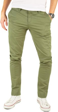 Yazubi Gr&uuml;ne Chino Herren Hose - Business Chinohosen F&uuml;r M&auml;nner Mit Stretch - Chino Kyle by Yzb Jeans, Gr&uuml;n (Dusky Green 4R170517), W36/L34