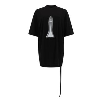 Rick Owens Femme, Tops, Noir, Taille: 36 FR Jumbo SS T