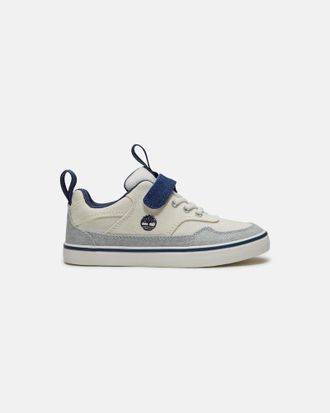 Timberland Stone Jump Sneaker mit Klettverschluss f&uuml;r Jugendliche in Beige, Beige, Gr&ouml;&szlig;e