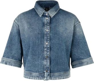 Marc Cain Damen Jeansbluse