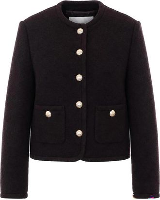 Dunst Pull Col Rond - Marron