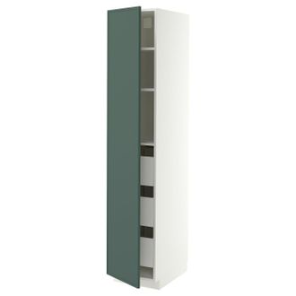 IKEA METOD / MAXIMERA Hochschrank m Schubladen