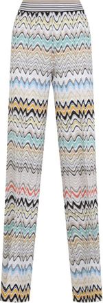Missoni Femme, Pantalons, Multicolore, Taille: 36 FR Pantalon ample