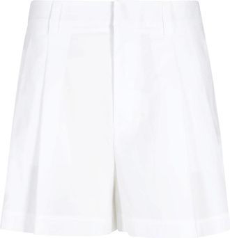 Federica Tosi Femme, Shorts, Blanc, Taille: 38 FR Short/Gonna In Popeline
