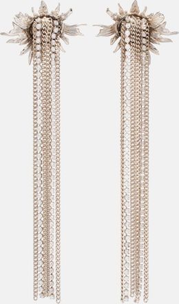 Alexander McQueen Ohrringe Sunflower mit Kristallen