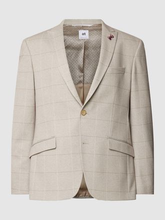 Atelier Torino 2-Knopf-Sakko aus Leinenmischung