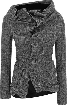 Junya Watanabe Blazer Asym&eacute;trique - Femme - Vestes - Gris - Taille: 40 FR