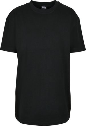 Urban Classics Damen Oversized Boyfriend Tee - Lockeres Baumwoll T-Shirt mit Rundhalsausschnitt & kurzen &Auml;rmeln, ideal f&uuml;r Alltag, Freizeit & Streetwear,Schwarz/Schi