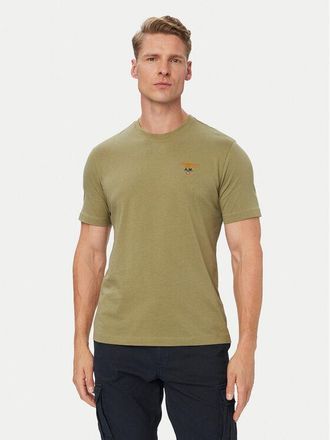 Aeronautica Aeronautica Militare T-Shirt 262TS1580UJ00372 Gr&uuml;n Regular Fit