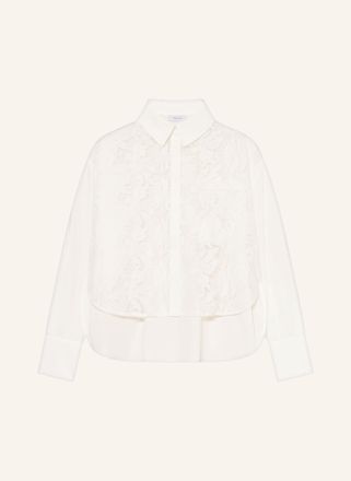 Darling Harbour Darling Harbour Hemdbluse Mit Spitze weiss