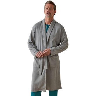 Daxon by - Robe de chambre maille nid dabeille