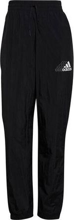 adidas adidas Damen Brand Love Repeat Logo High-Waist Woven Hose