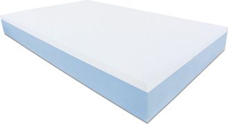 Baldiflex Matratze mit Memory-Schaumstoff, Anti-Dekubitus, ergonomisch geformt, antibakteriell, milbendicht, atmungsaktiv, Bezug abnehmbar 120x200 cm