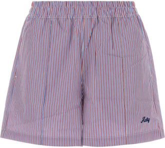 Autry Femme, Shorts, Multicolore, Taille: 38 FR Embroidered Poplin Shorts