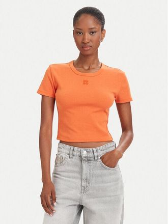 HUGO BOSS T-Shirt Delanor 50512000 Orange Slim Fit