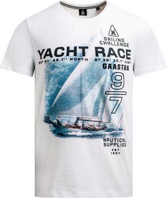 Gaastra Rundhalsshirt mit Baumwolle