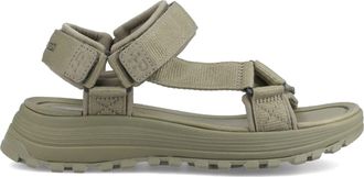 Hush Puppies Kendra Textil Damen Khaki Sandalen