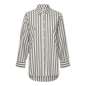 Part Two SavannaPW SH - Femme - Blouses et Chemises - Bleu - Taille: 44 FR