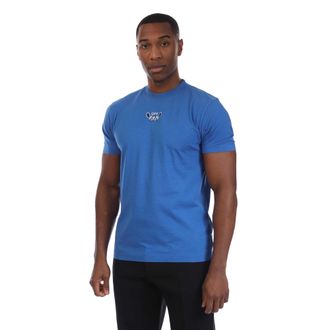 Off-white Off White - T-Shirt f&uuml;r Herren, Bandana (Blau/Wei&szlig;)