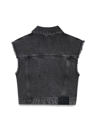 Marc Jacobs Cotton Sleeveless Jacket - Black