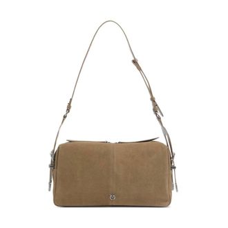 Pinko 24 Classic Suede - - Bags - Damen - Braun - ONE SIZE