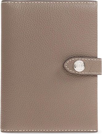 Tory Burch Femme, Accessoires, Beige, Taille: ONE Size Porte-documents en cuir